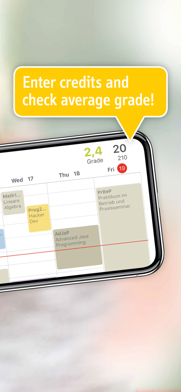 Keep track of your studies and discover master degree options!