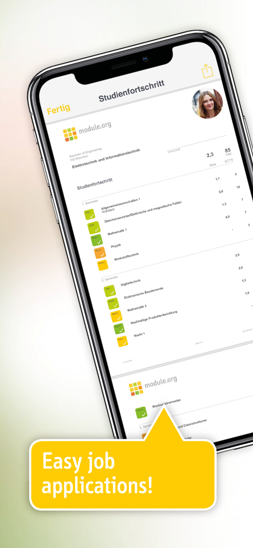 Keep track of your studies and discover master degree options!